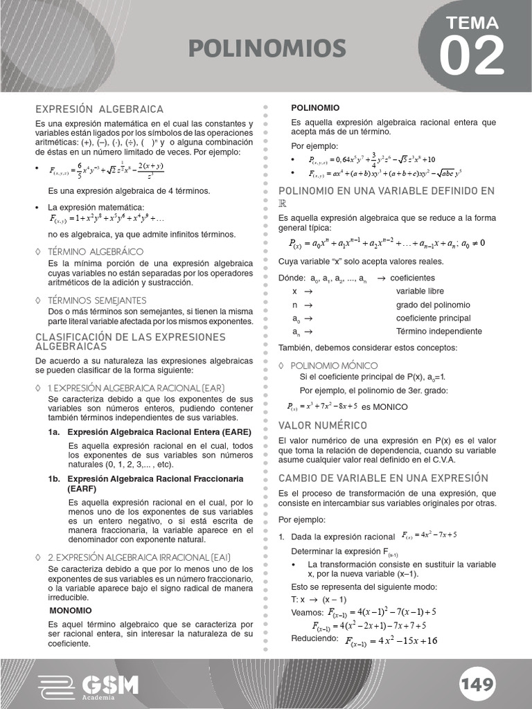 Álgebra Ai T2 | PDF