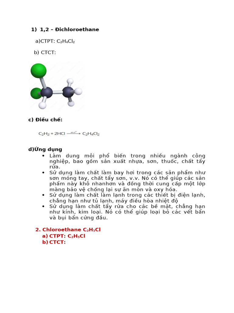 Dan Xuat Halogenn | PDF
