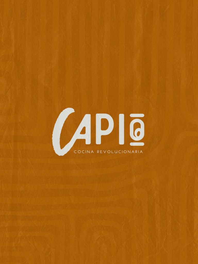 Carta Capio Cocina Revolucionaria Digital | PDF