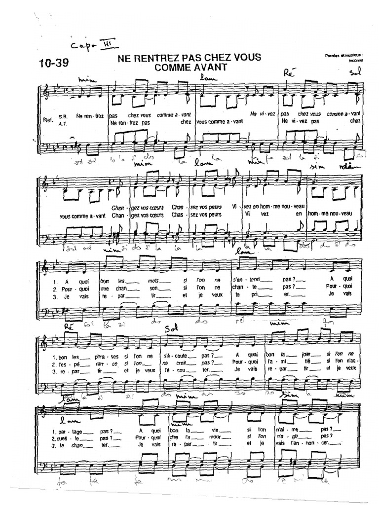 Ne Rentrez Pas Chez Vous.... | PDF