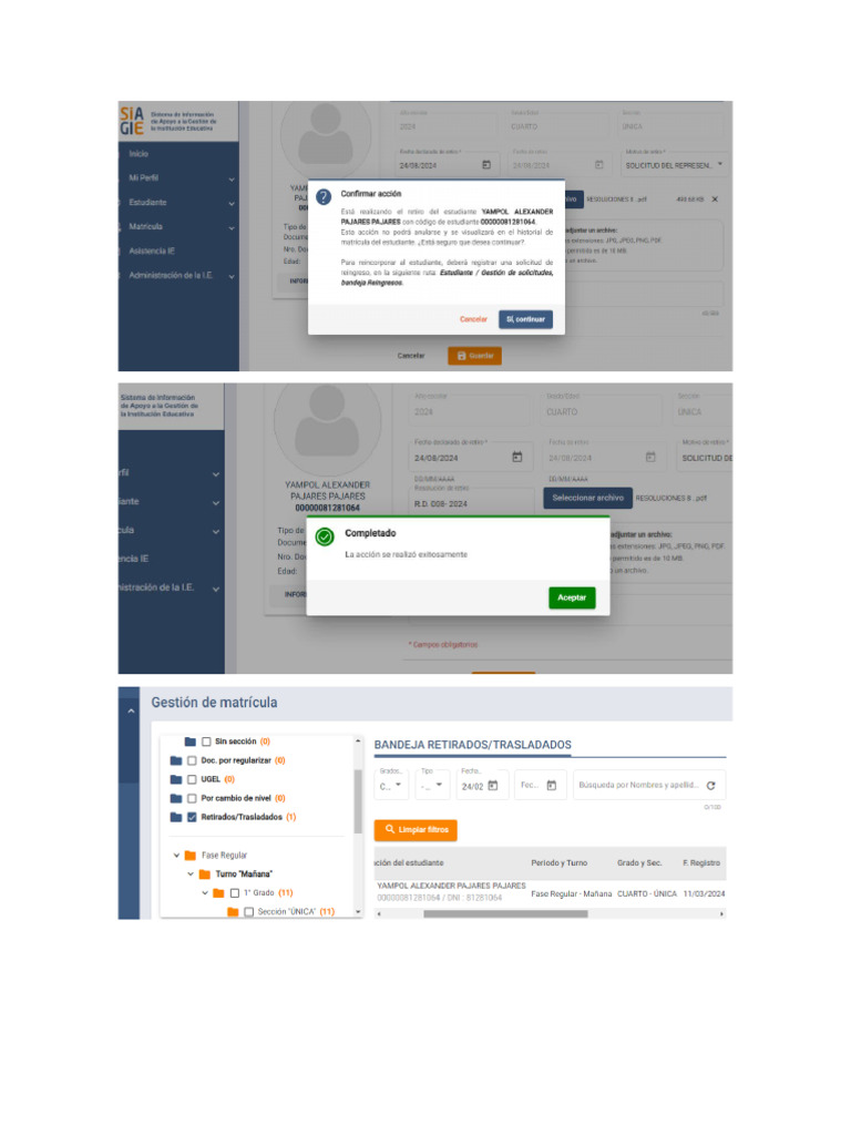 Capturas de Pantalla | PDF