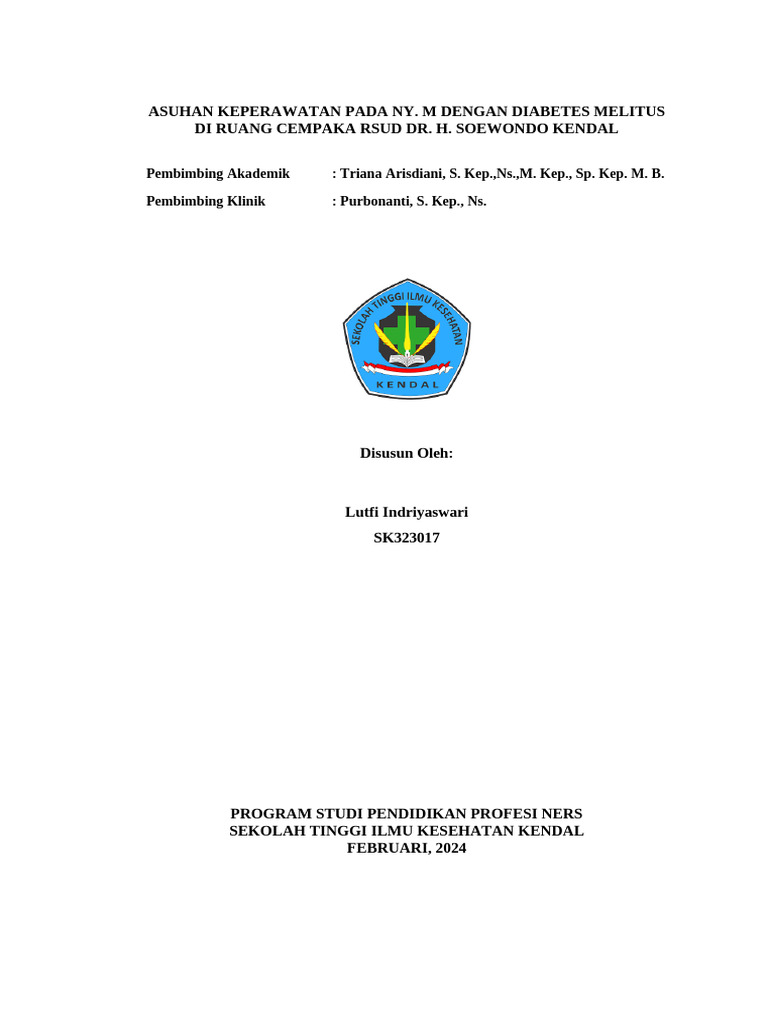 Askep Cempaka Ujian Lutpi | PDF