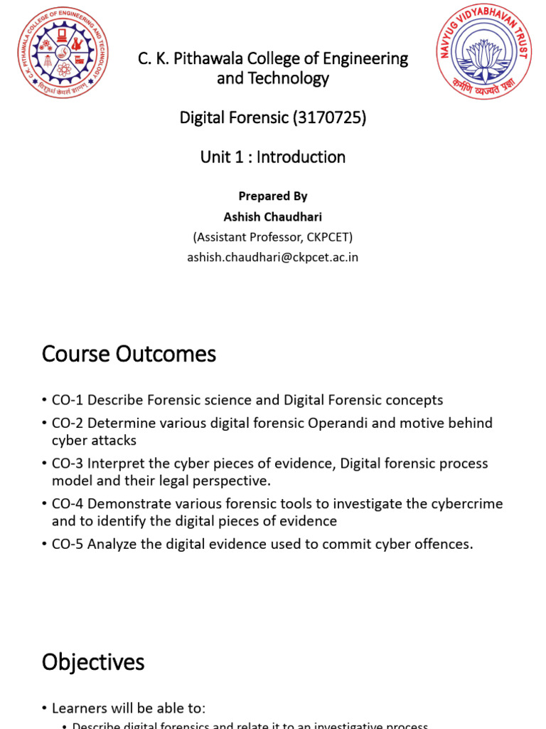DF1 Unit 1 | PDF