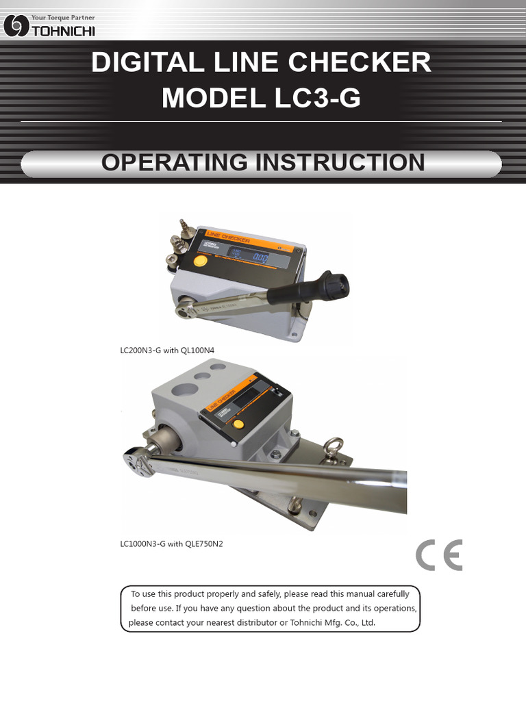 Manual LC3 G | PDF
