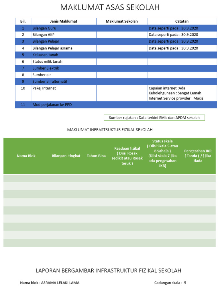 Slide Laporan Bergambar Infra SK SG Paku | PDF