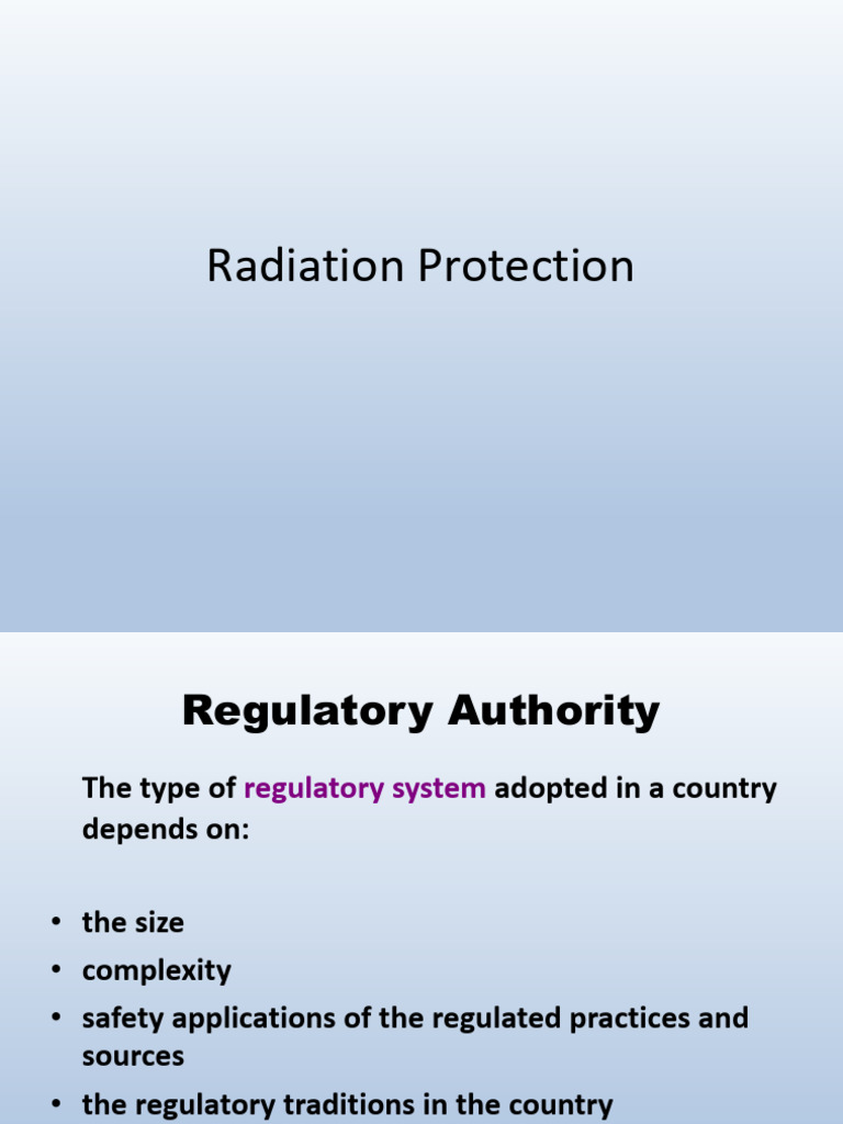1715441695270-Radiation Protection | PDF | Radiation Protection | Safety