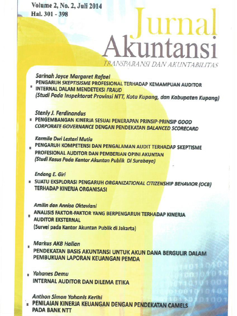 4 - AMILIN & ANNISA OKTAVIANI - Jurnal Akuntansi UNDANA KUPANG Vol 2 No ...