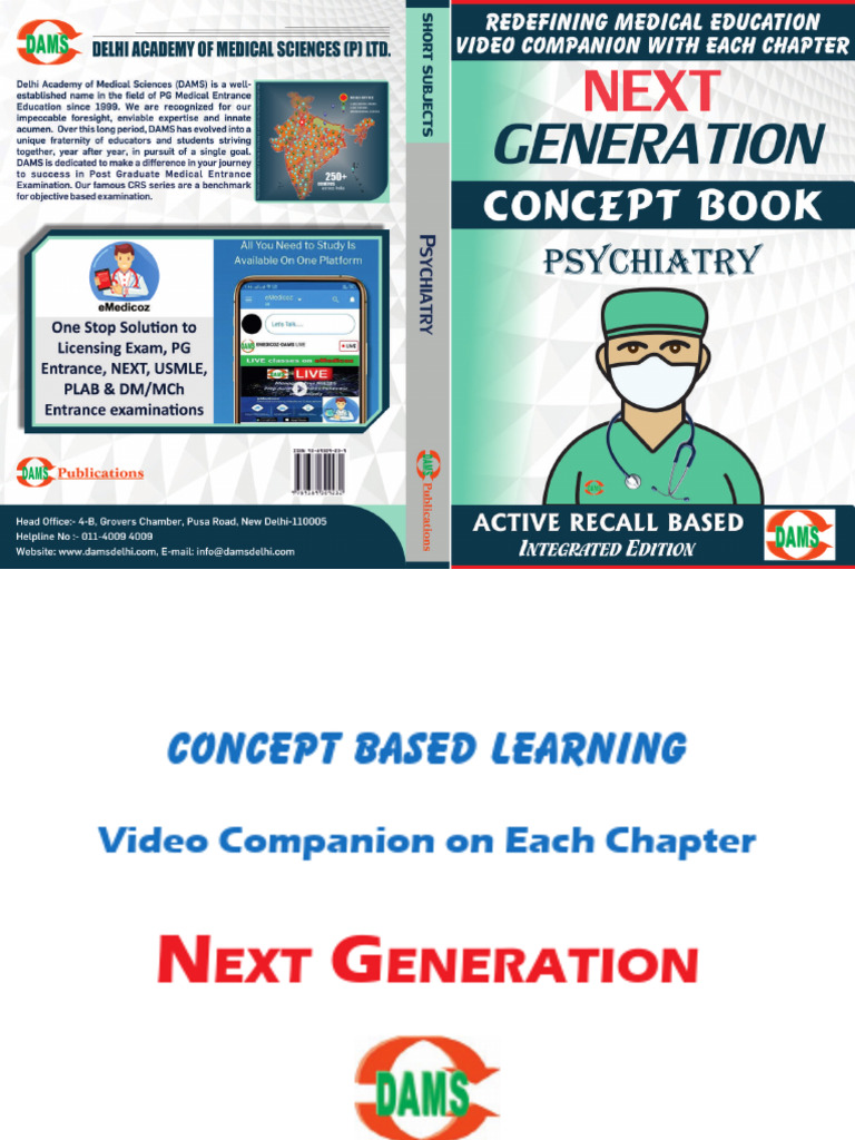 Psychiatry Concept Book | PDF