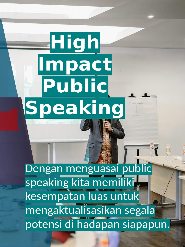 E Book High Impact Public Speaking | PDF