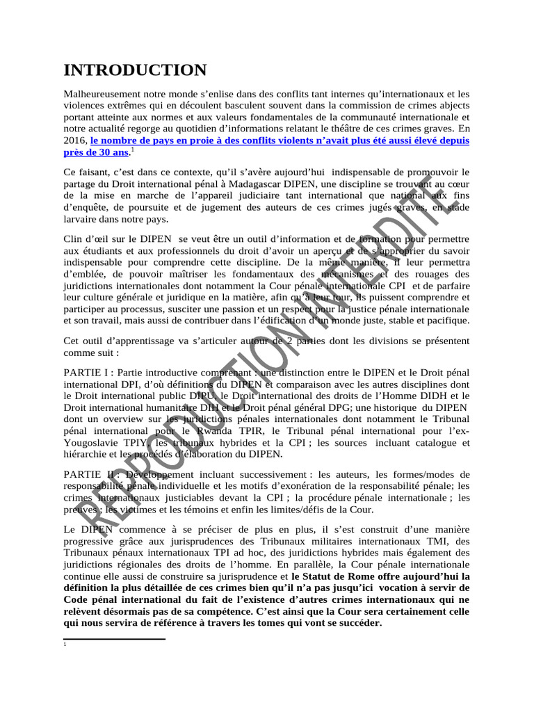 2 Introduction Dipen Et Dpi, Dipen Et Autres Disciplines, Historique | PDF