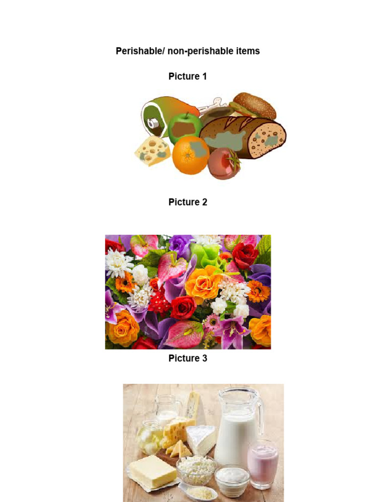 Non-Perishable Items | PDF