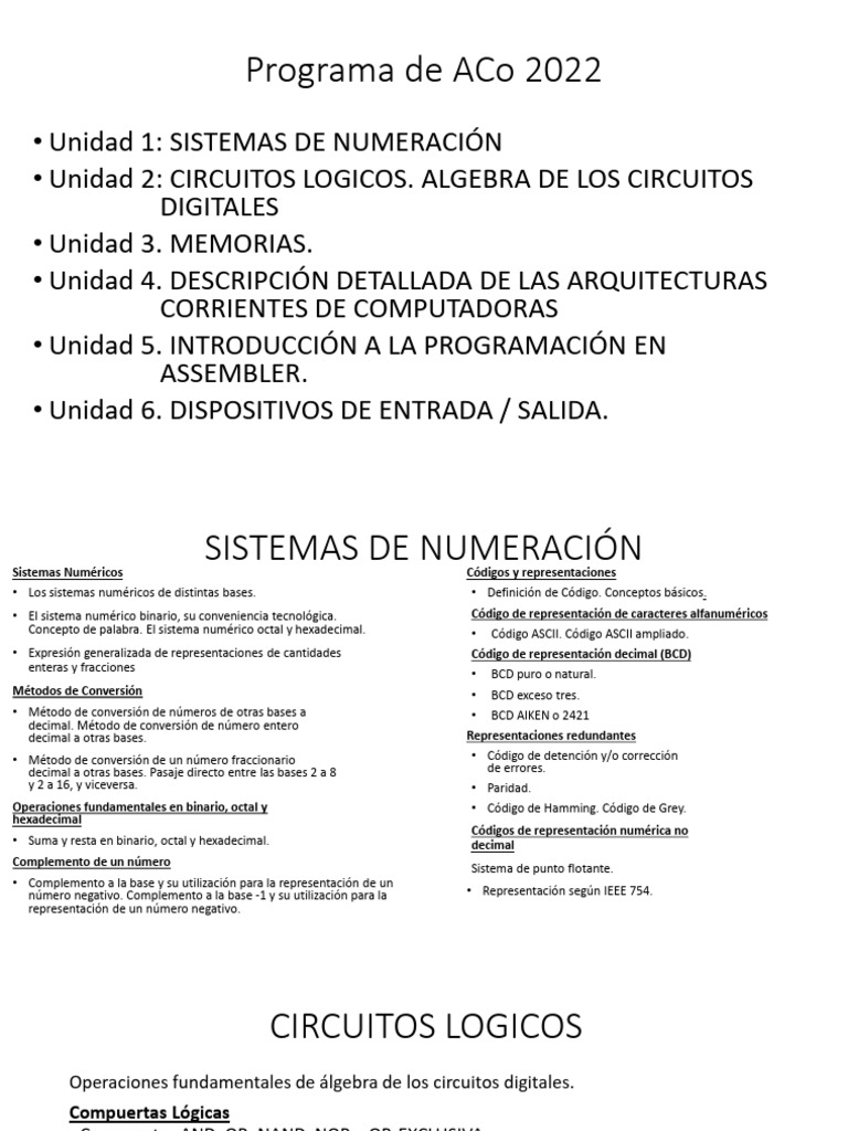 Clase 1 2022 | PDF