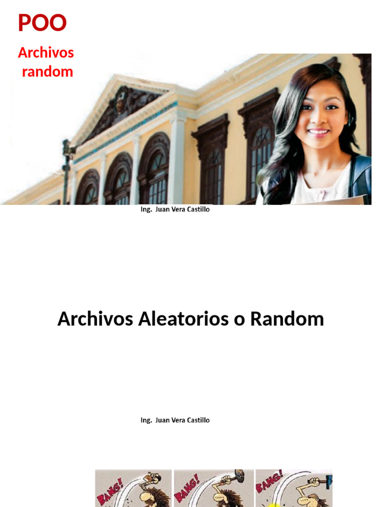 Archivos Random o Aleatorios-Java | PDF | Objeto (informática) | Estudios de idiomas extranjeros