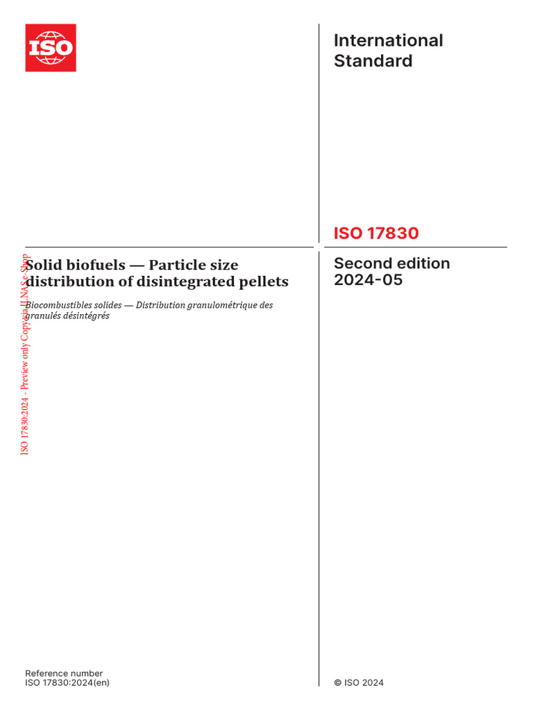 Iso 17830 2024 (E) | PDF