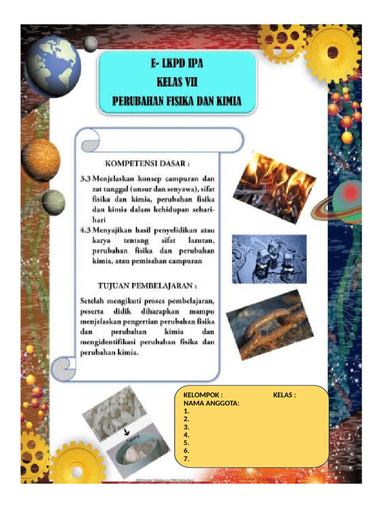 LKPD Praktikum Ipa 1 | PDF