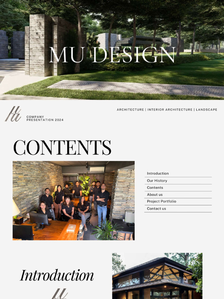 Mu Design Hospitality | PDF