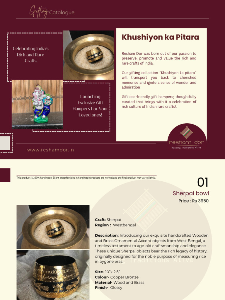 Resham Dor - Premium Gifting Catalog | PDF