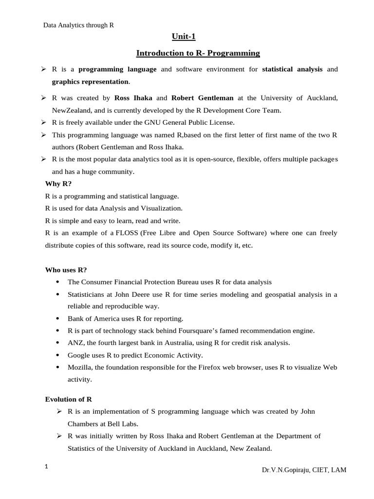 Unit 1 | PDF | Computer Programming | Computers