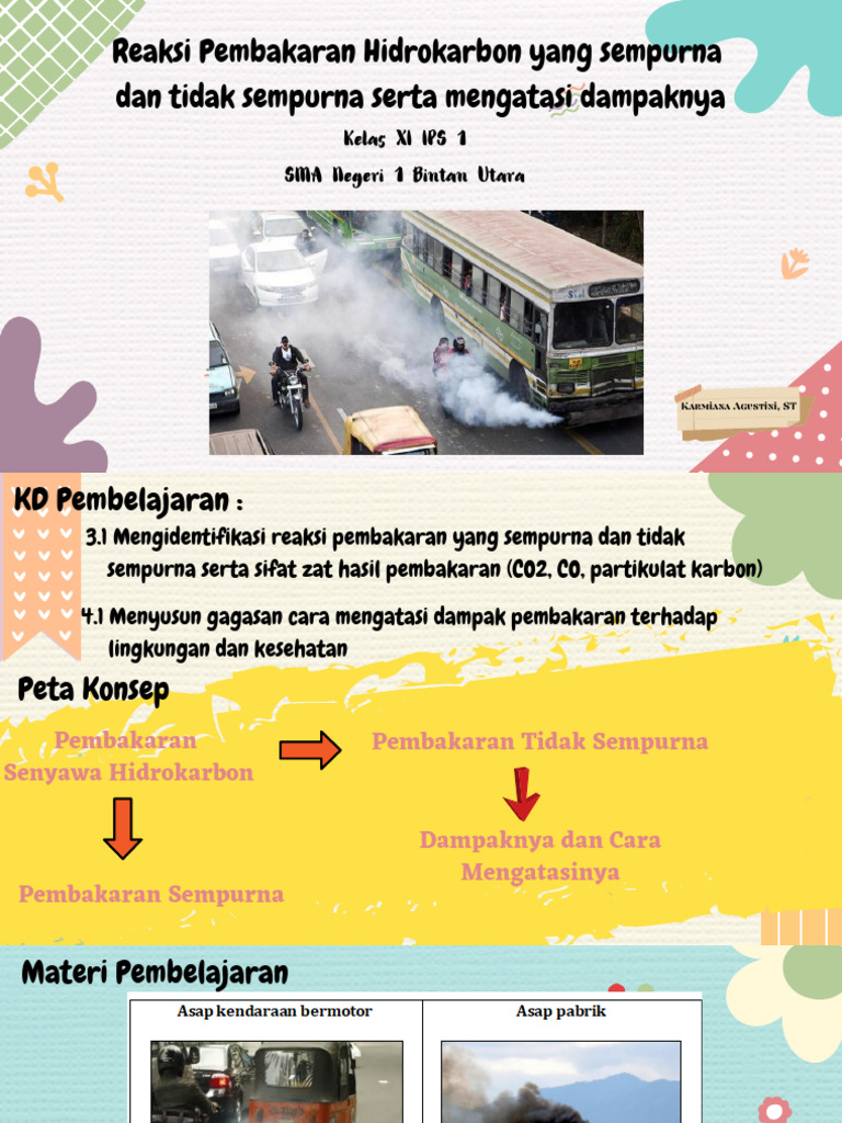 Reaksi Pembakaran | PDF