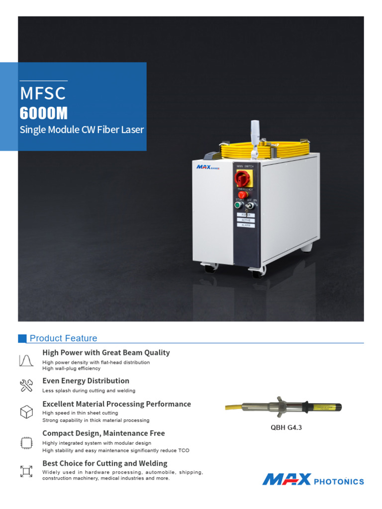 Maxphotonics 6000W | PDF