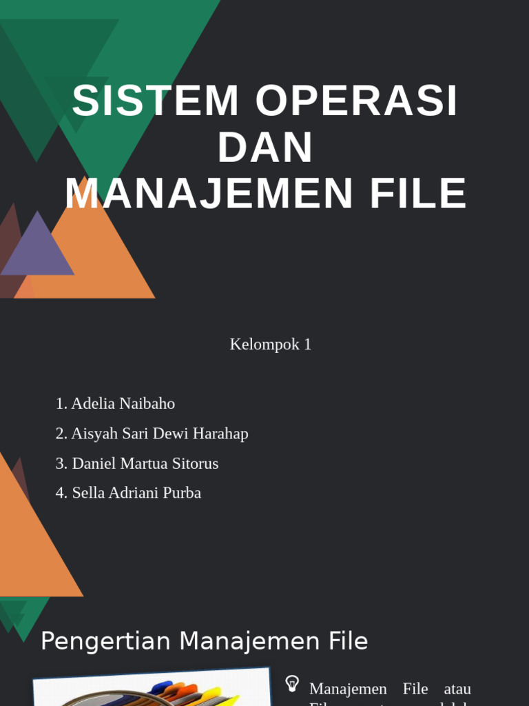 Manajemen File PPT Revisi | PDF