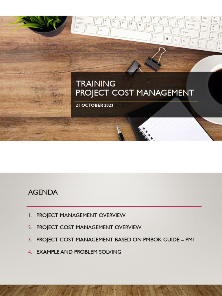 Project Cost Management | PDF