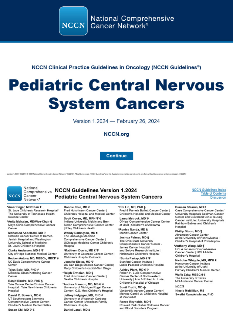Ped Cns | PDF