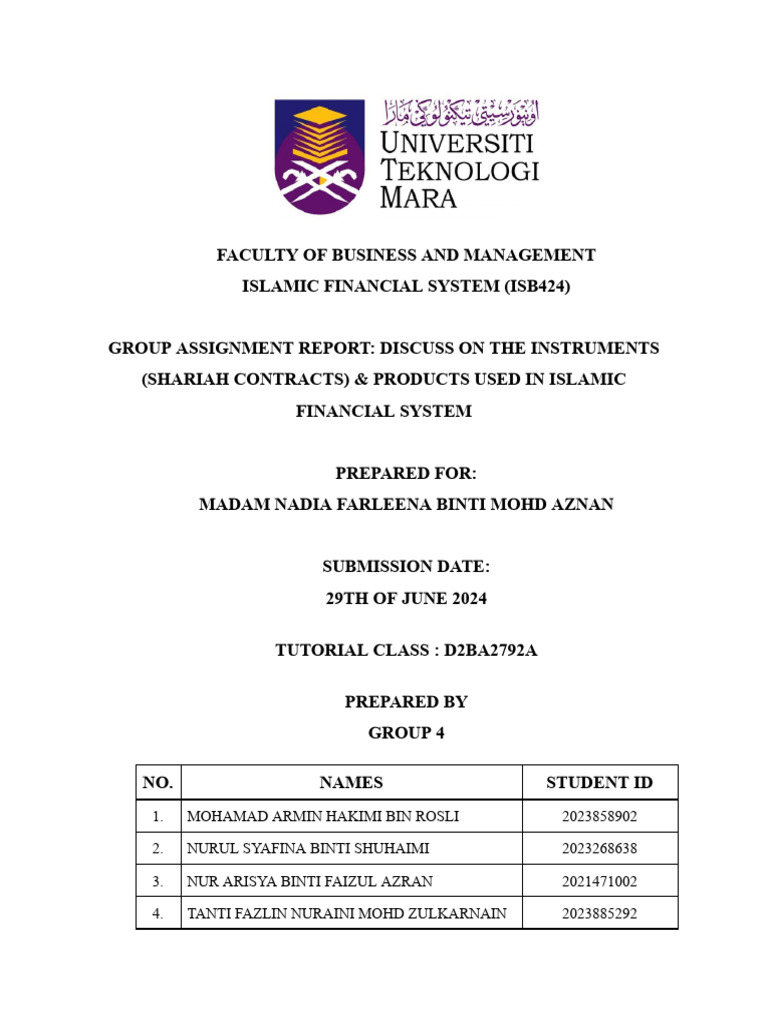 Assignment Group Isb424 | PDF