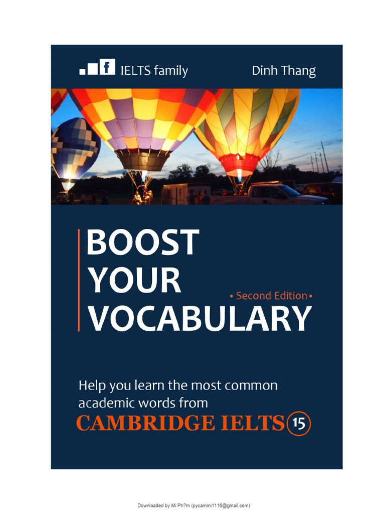 Boost Your Vocabulary - Cam15 | PDF
