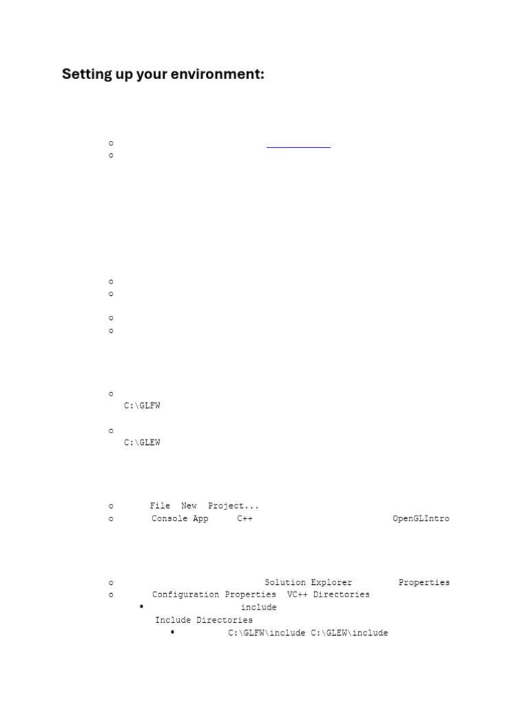Setting Up Your Environment | PDF Setting Up Your Environment | PDF