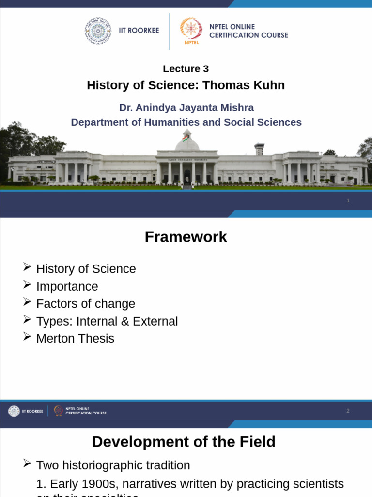 Lecture 3 History of Science | PDF