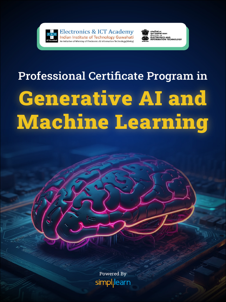 Iitg Brochure Genai&Ml | PDF