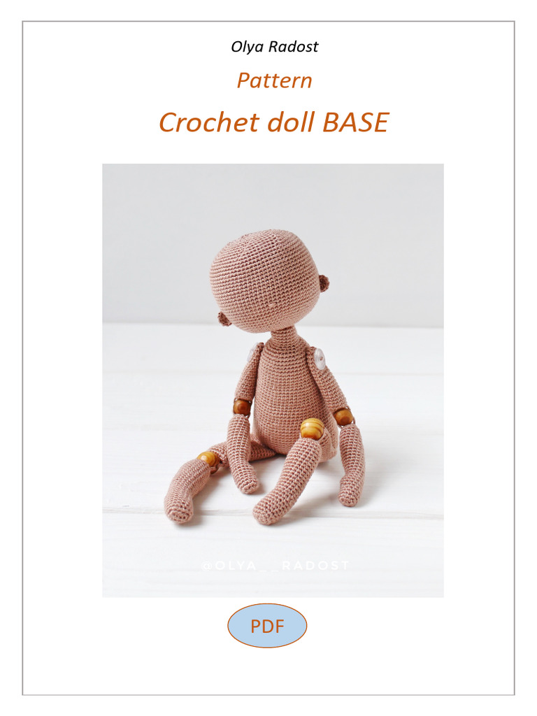 Doll Base Pattern | PDF