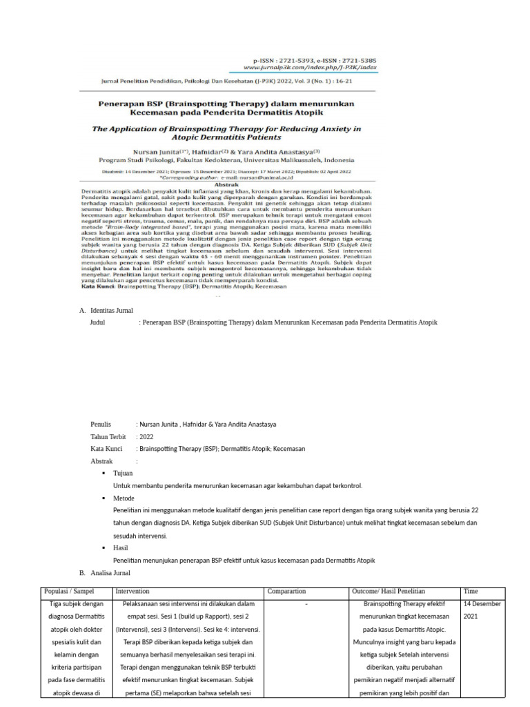 Jurnal Ebn Dermatitis | PDF