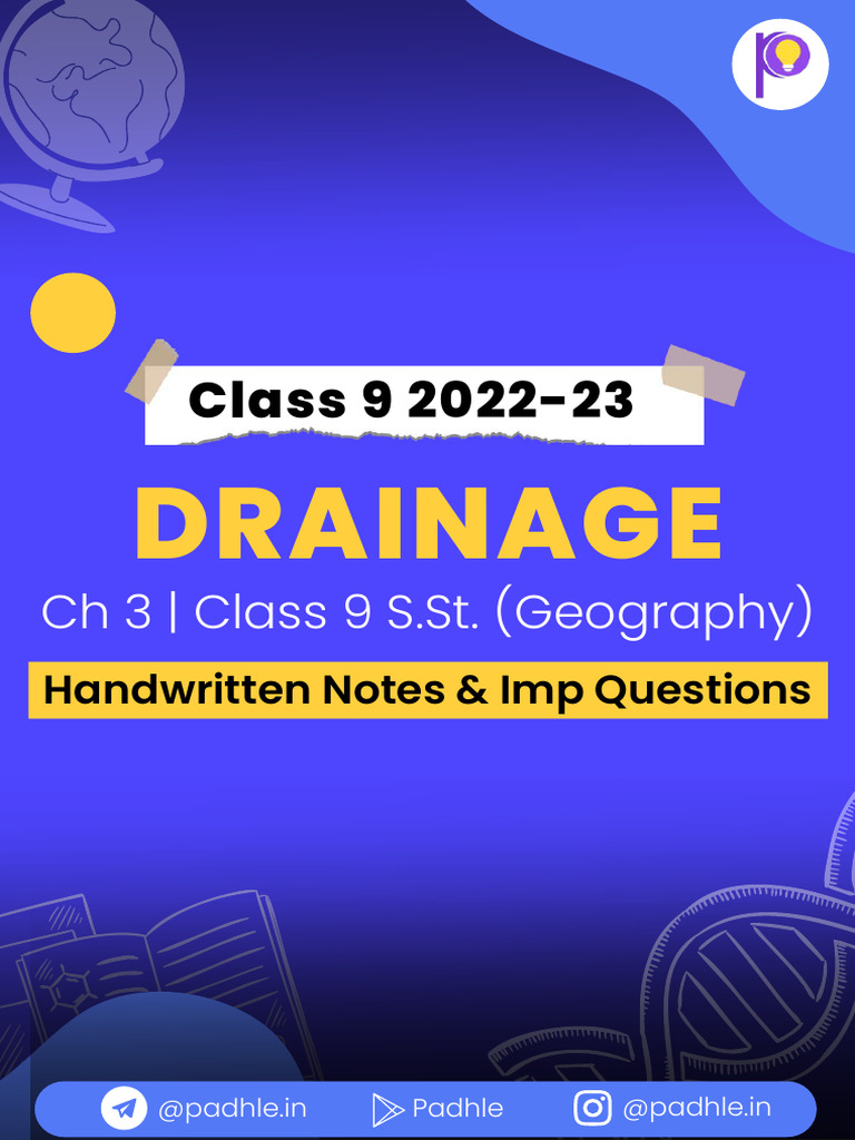 Drainage Notes | PDF