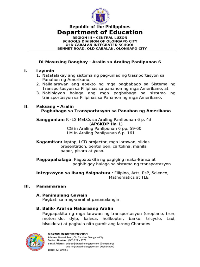 Department of Education | PDF