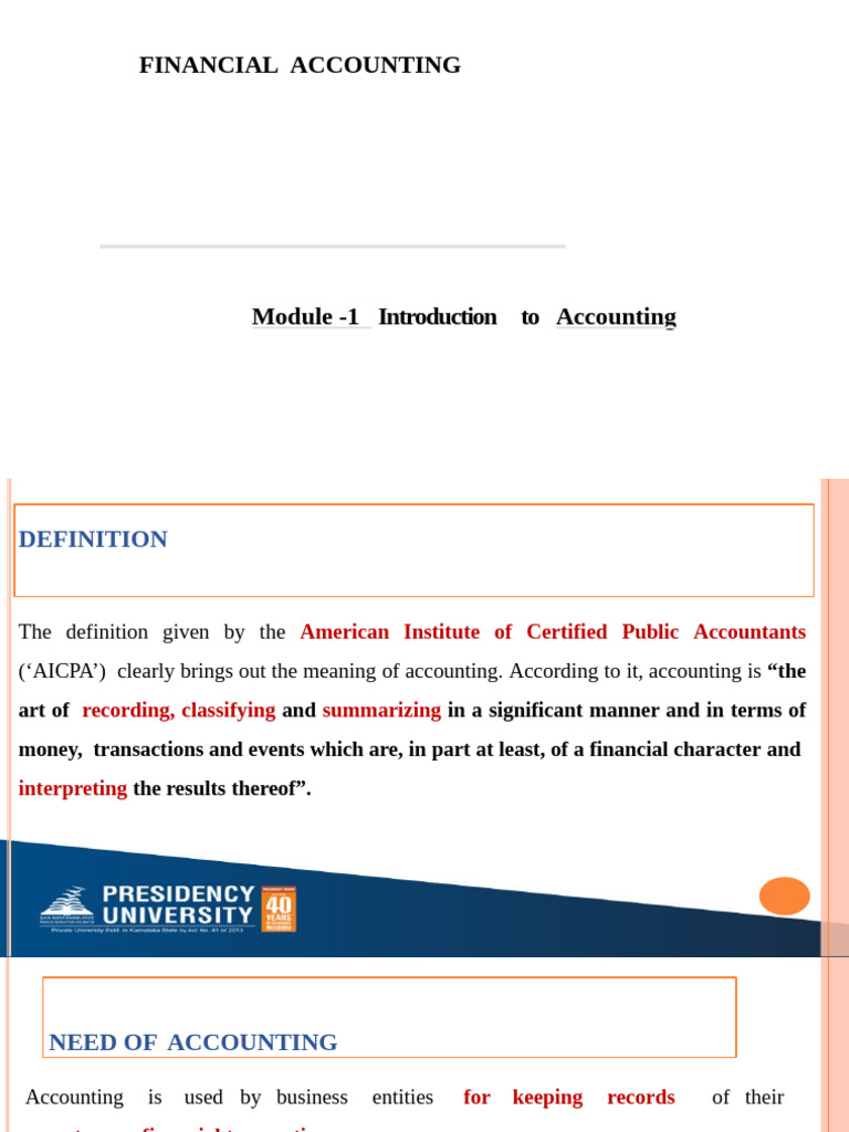 Module 1 Fa | PDF