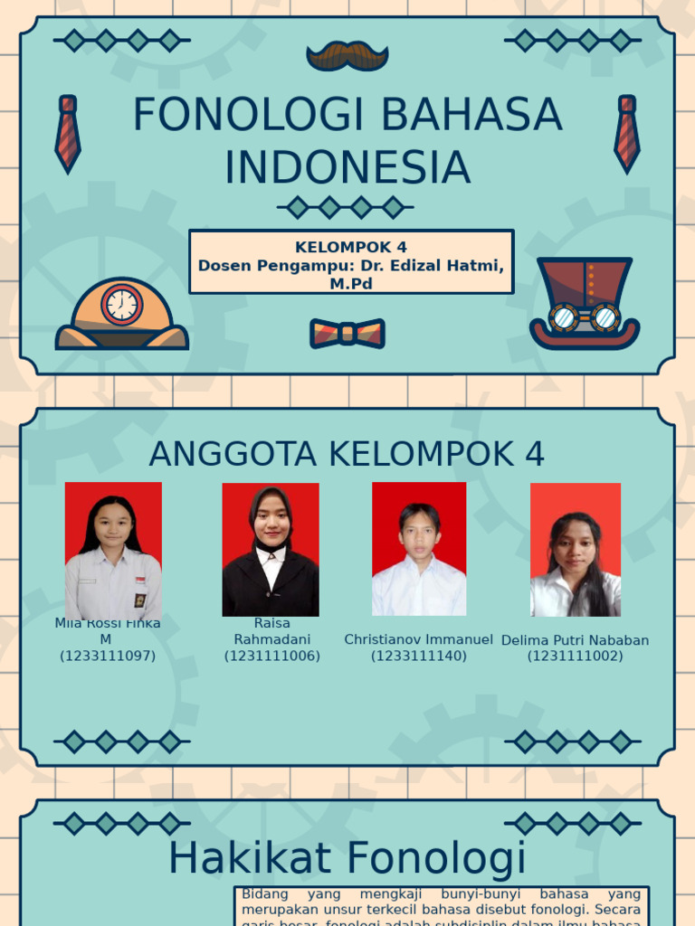Kel 4 Fonologi Bahasa Indonesia | PDF