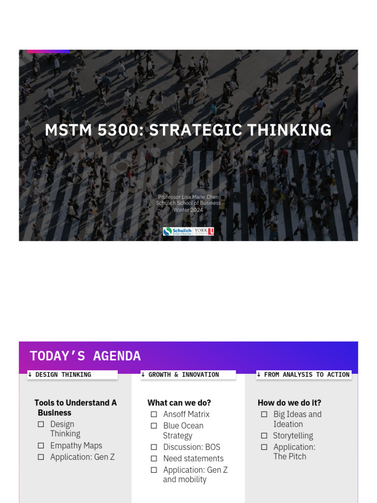 MSTM 5300 2024 - Prof Mills Class - March14 | PDF