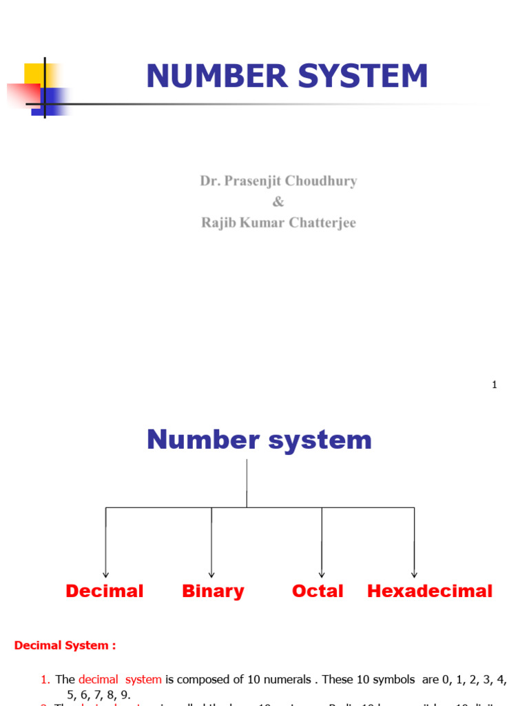 Number Systems | PDF