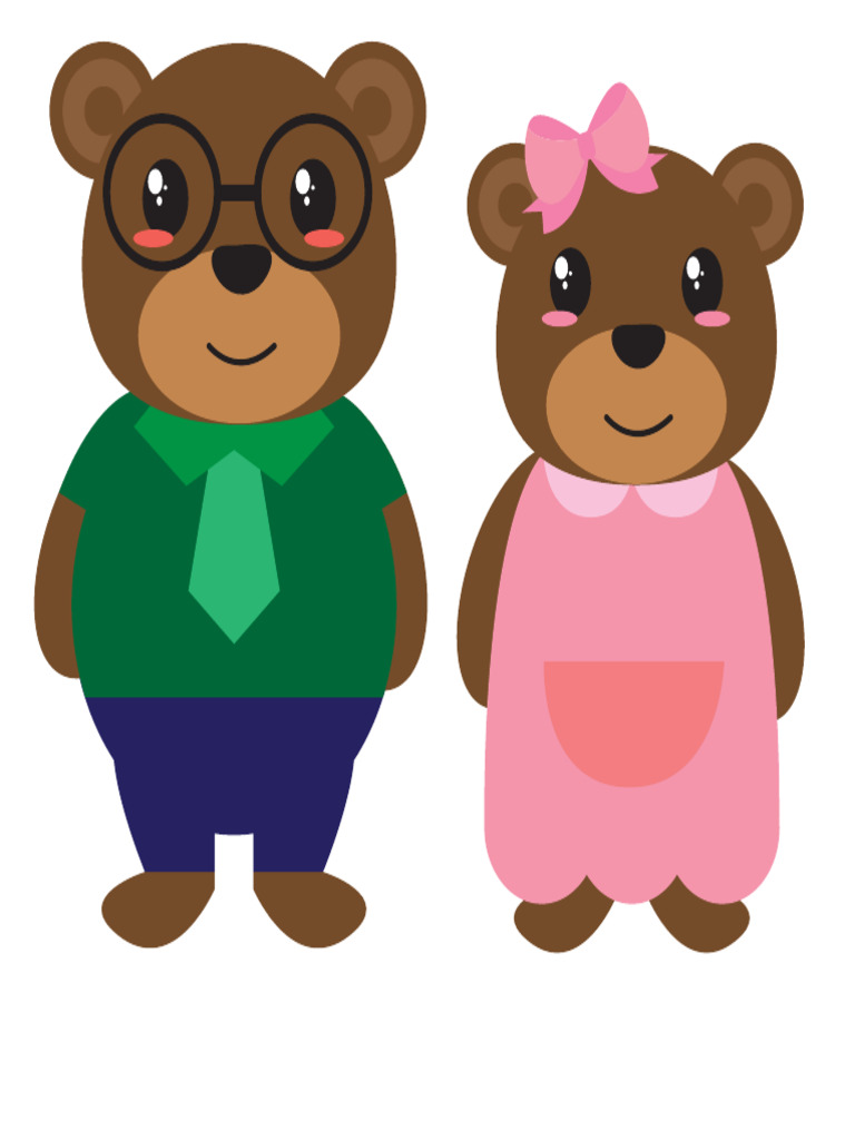 Tres Ositos y Ricitos de Oro Imagenes | PDF