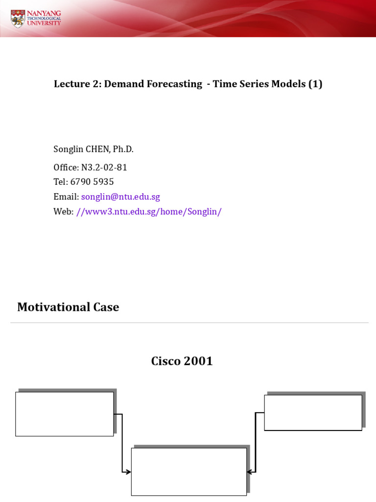 Forecasting Time Part 1 | PDF | Forecasting | Applied Mathematics