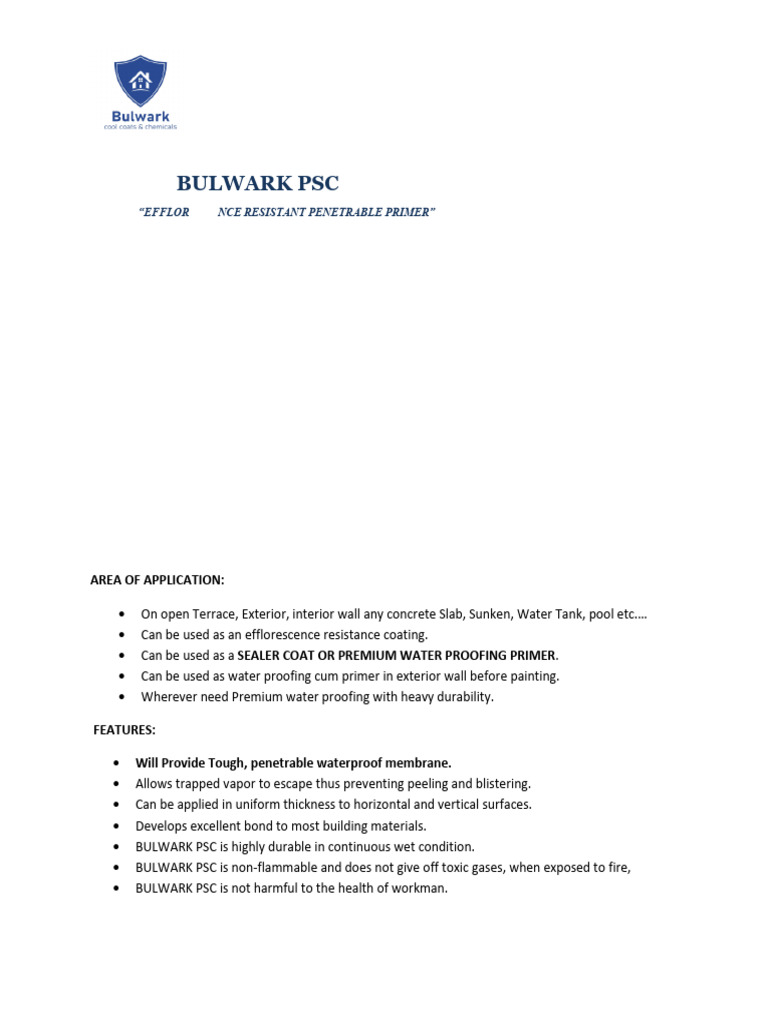 Bulwark PSC | PDF