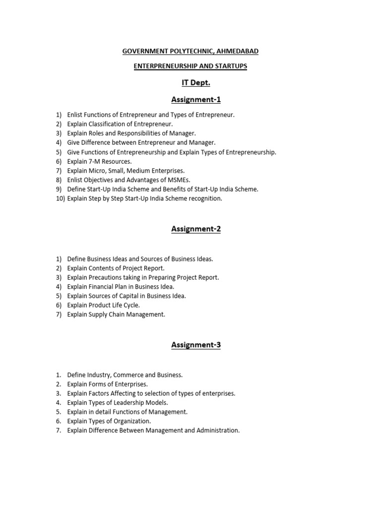 Assignment All Ent STP | PDF