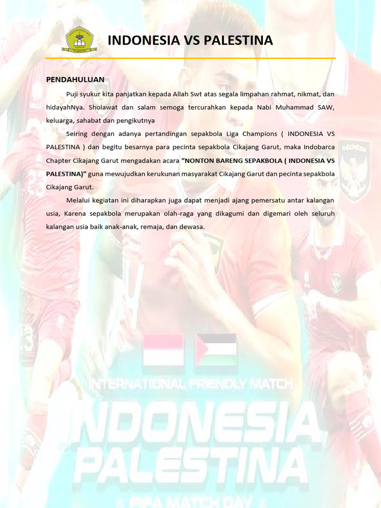 Proposal Nobar | PDF