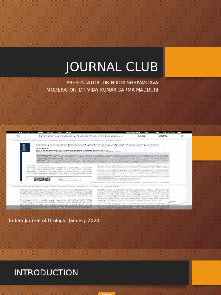 Journal Club | PDF