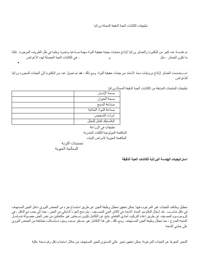 Gmo. Lec 8. المترجم | PDF