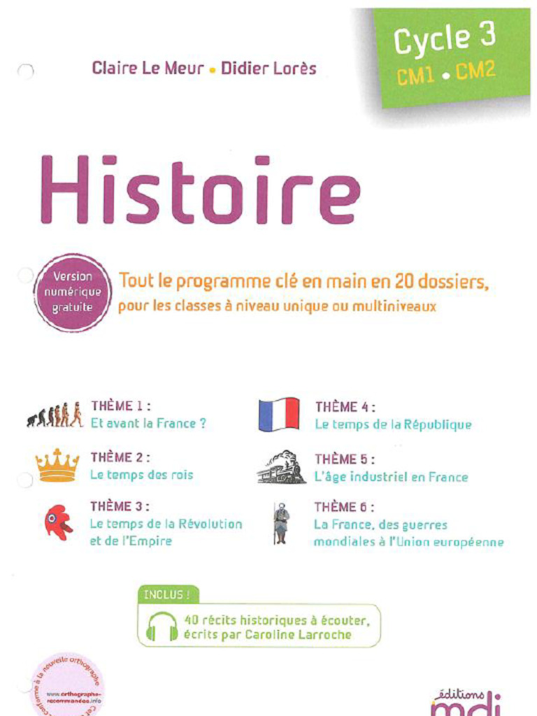 Mdi Histoire c3 | PDF
