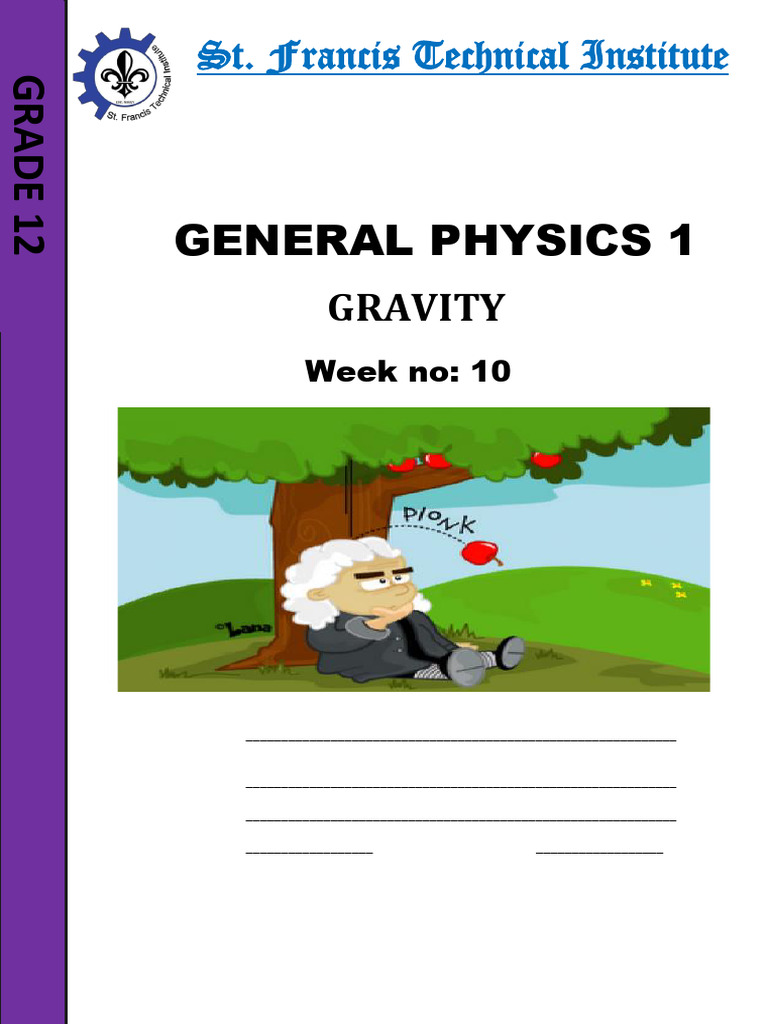 Week 10 General Physics 1 | PDF