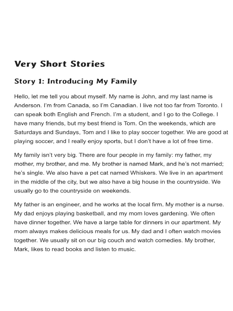 English Story | PDF